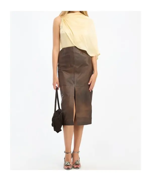 ROTATE BY BIRGER CHRISTENSEN Draped Cape Insert Top