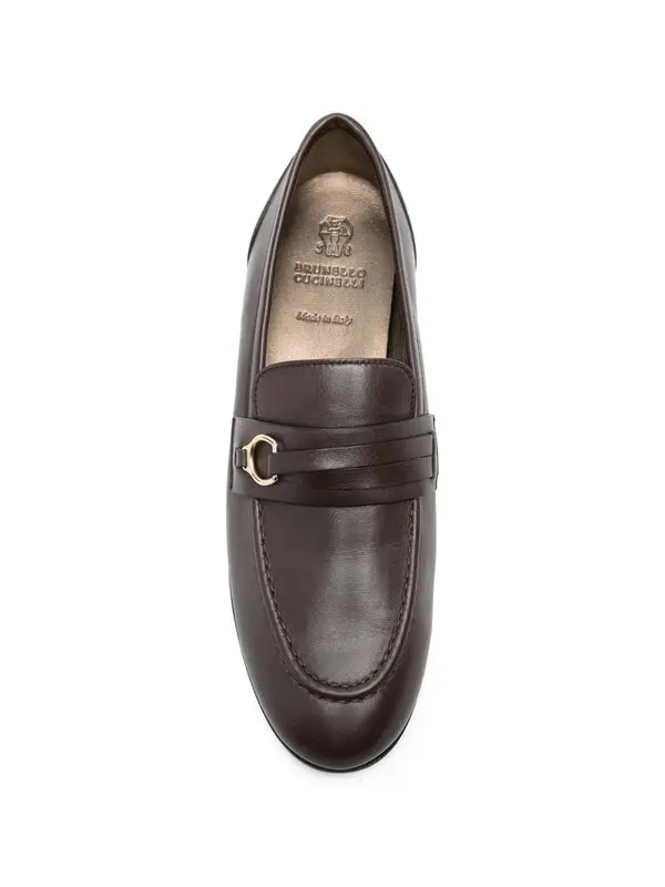 Brunello Cucinelli Ring Detail Loafers