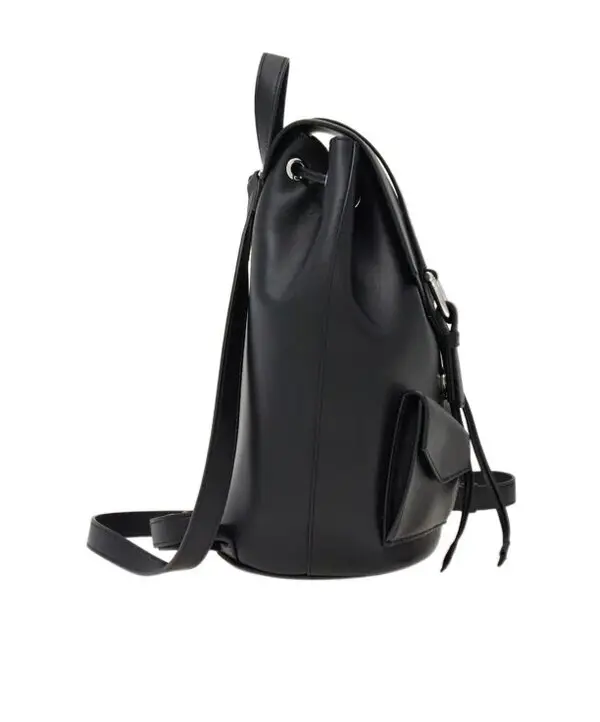 FERRAGAMO Gancini Buckle Backpack - Black