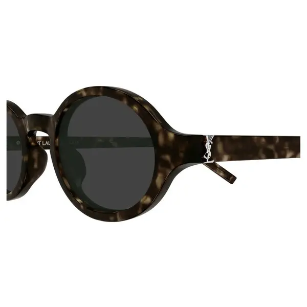 Saint Laurent Oval Frame Sunglasses - Black