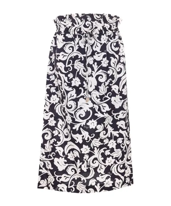 Liu Jo Floral Printed Midi Skirt