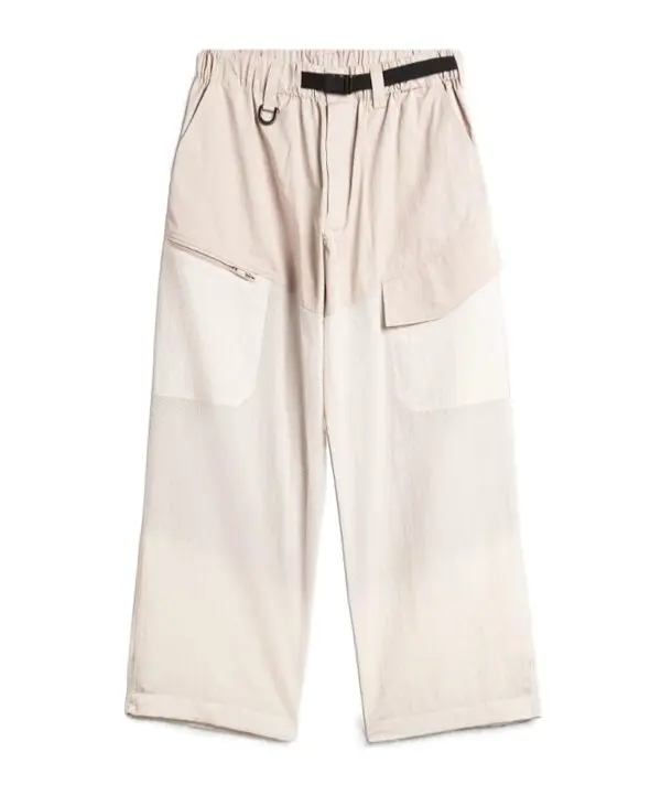 Y3 Loose Belted Pants - White