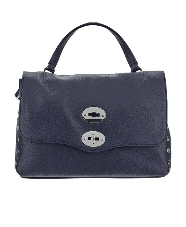 ZANELLATO Postina Twist-lock Top Handle Bag - Black