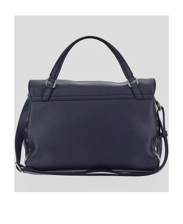 ZANELLATO Postina Twist-lock Top Handle Bag - Black