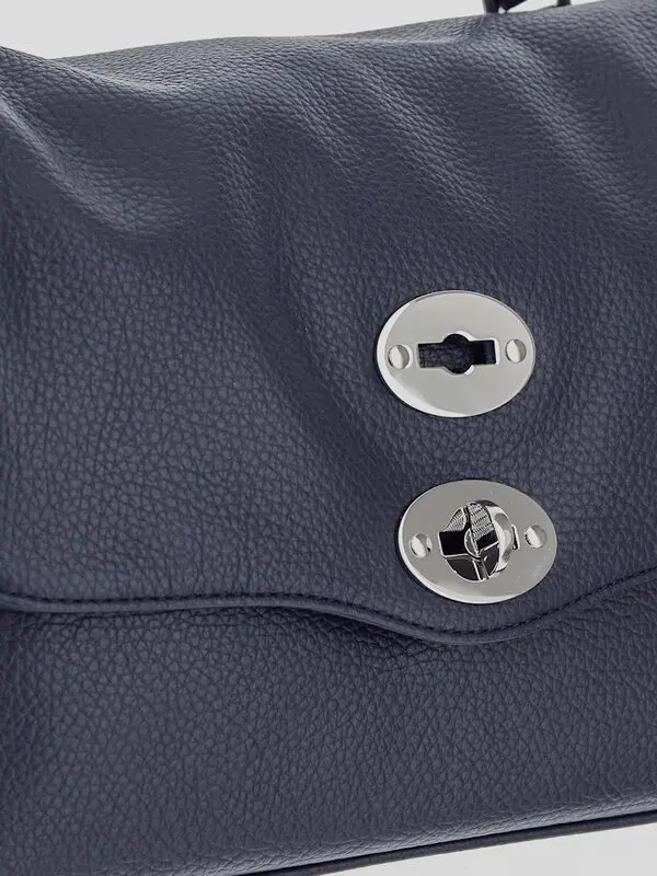 ZANELLATO Postina Twist-lock Top Handle Bag - Black