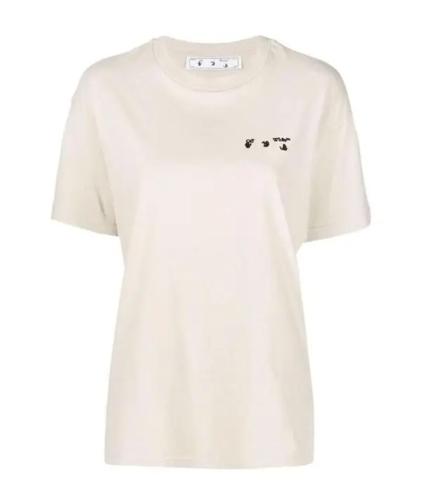 Off-White Hands Off Crewneck T-shirt - White