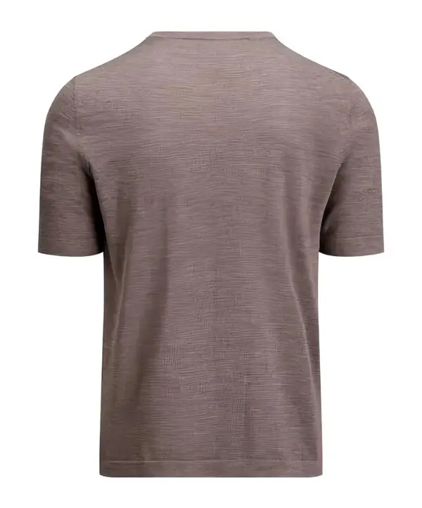 GRAN SASSO Short-sleeve Wool T-shirt