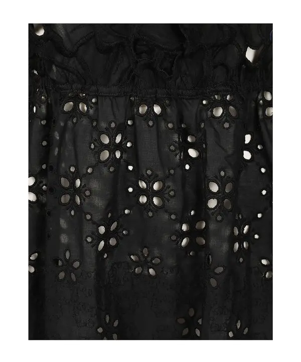 Ermanno Scervino Broderie Anglaise Mini Dress