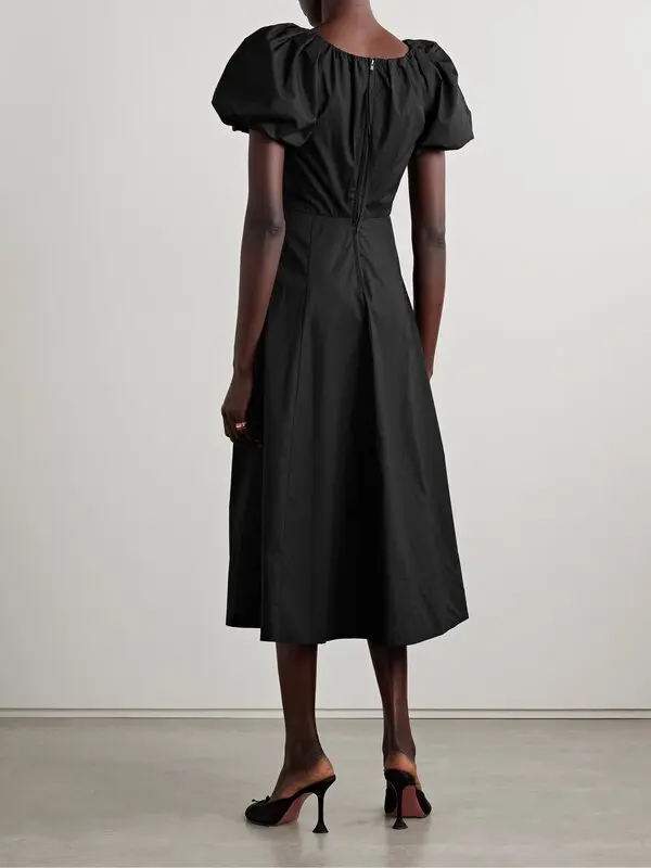 Ulla Johnson Imara Puff Sleeve Midi Dress