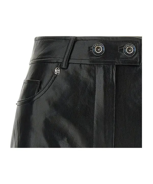 SELF-PORTRAIT High-waisted Ruffled Shorts