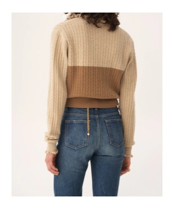 Chloé Collared Knit Jumper With Lapel Collar - No