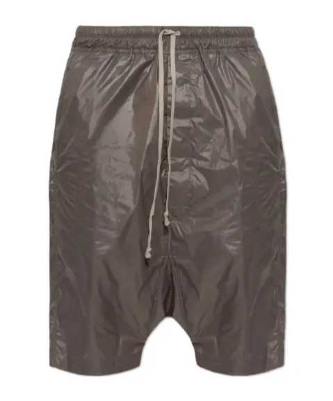 Rick Owens Drawstring Pods Shorts - Black