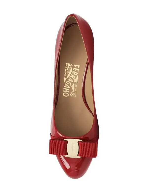 FERRAGAMO Bow High Heel Pumps
