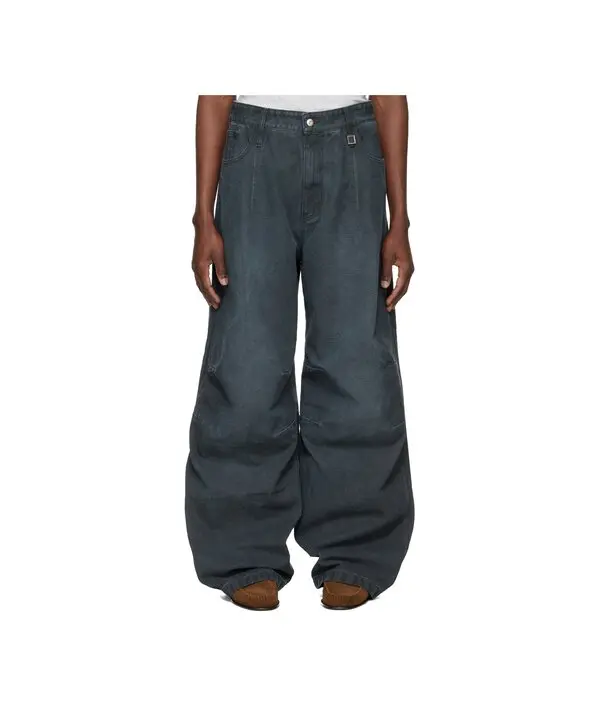 WOOYOUNGMI 3d Dyed Wide-leg Trousers