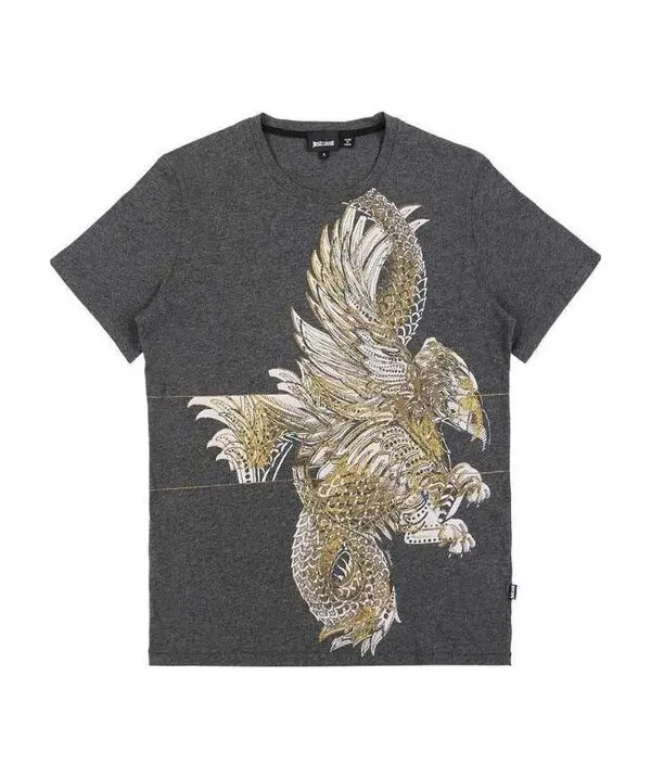 Just Cavalli Logo Printed T-shirt