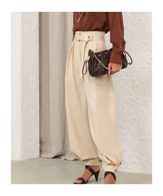 Zimmermann Belted Wool Harem Pants