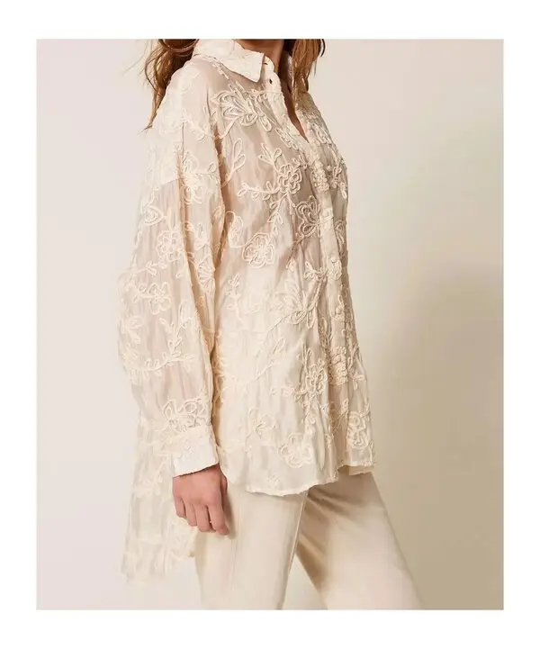TWINSET Embroidered Shirt