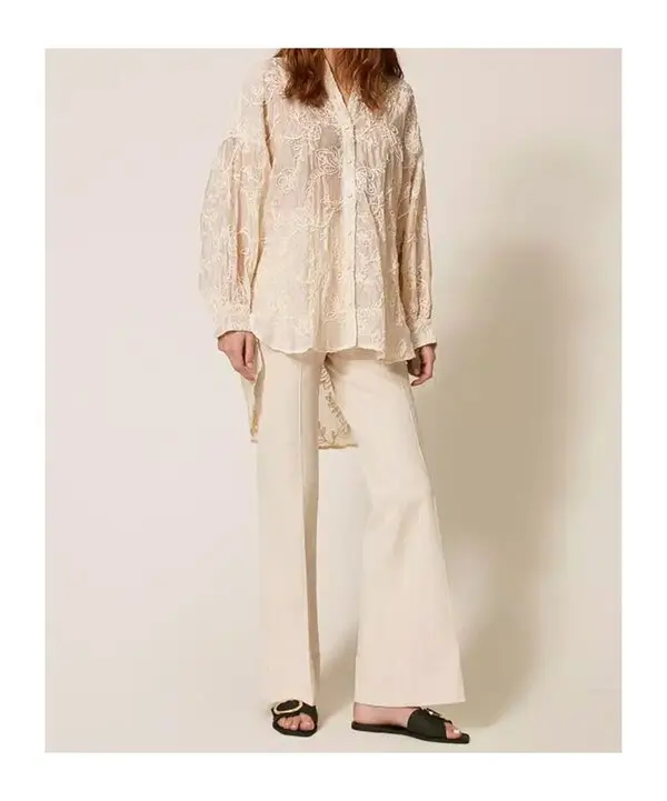 TWINSET Embroidered Shirt
