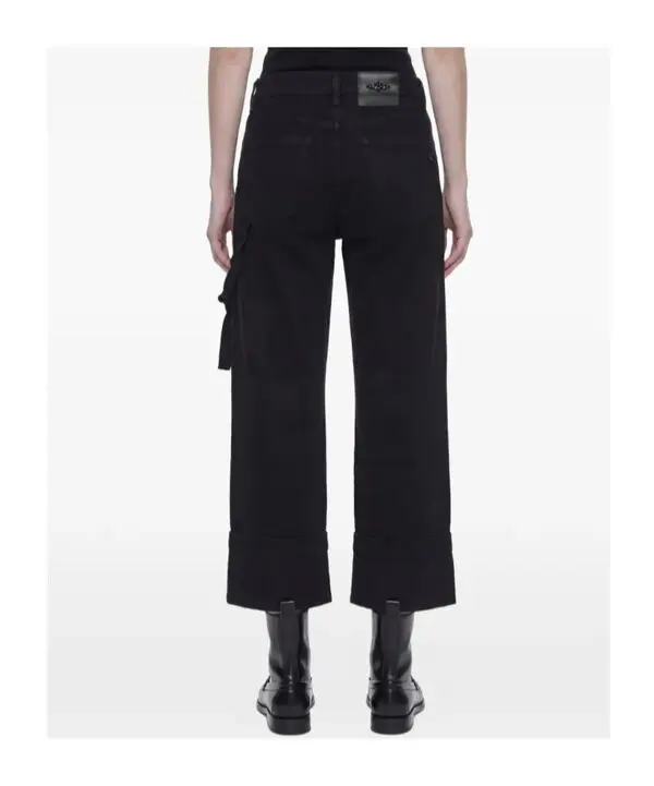 Simone Rocha Tie Detail Cropped Jeans
