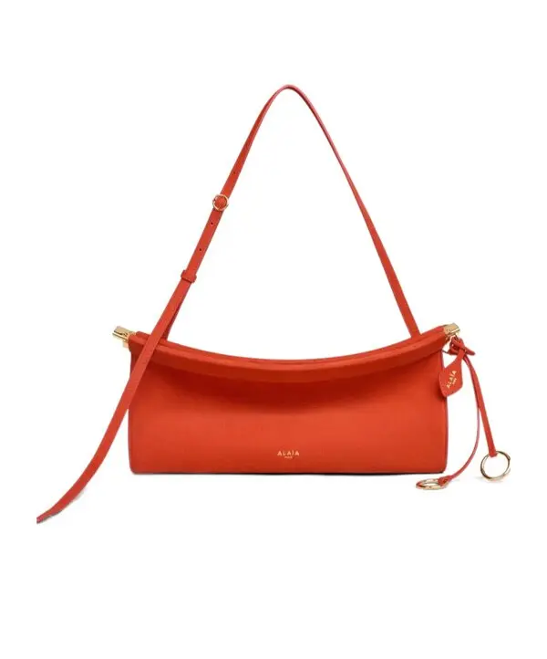 Alaïa Le Click East West Shoulder Bag - Red