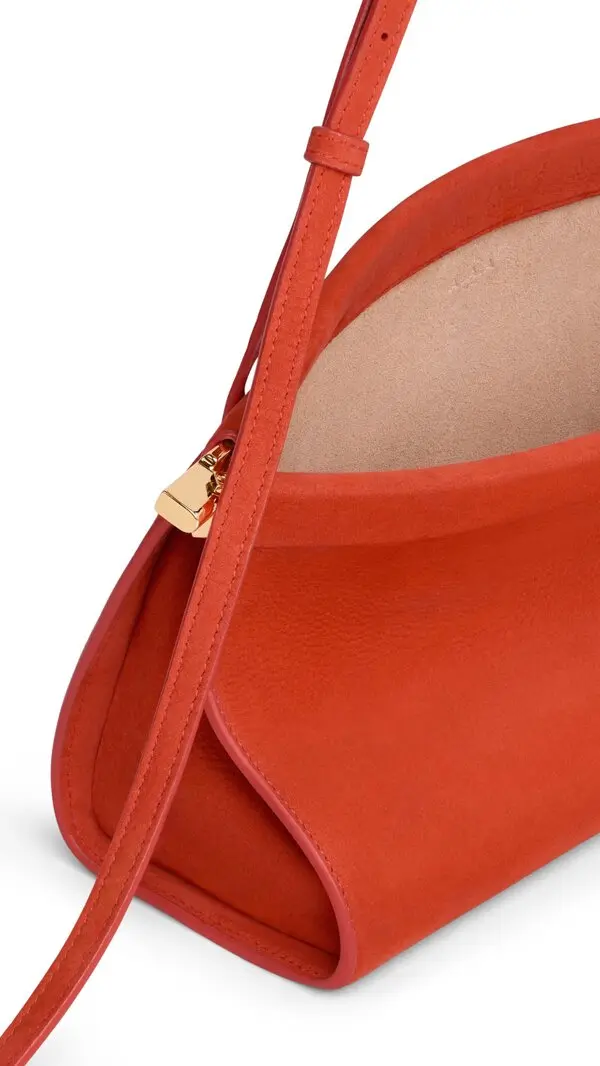 Alaïa Le Click East West Shoulder Bag - Red