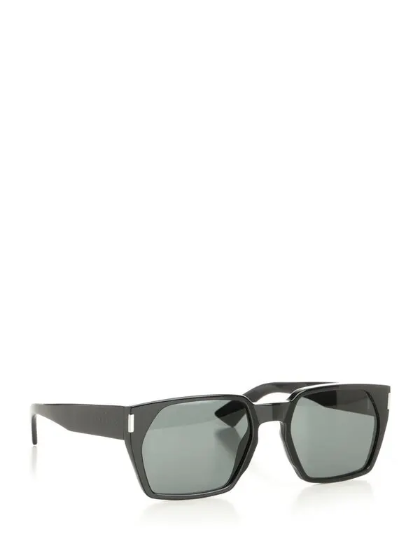 Saint Laurent Geometric Frame Full Rim Sunglasses