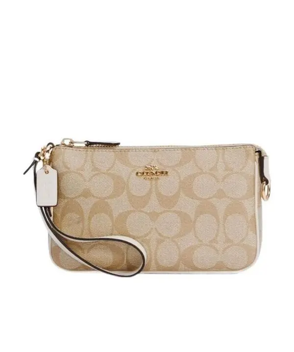 COACH Printed Wristlet