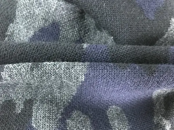 Karl Lagerfeld Camouflage Pattern Pullover Sweater