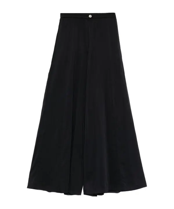 FORTE_FORTE Wide-leg Trousers - Black
