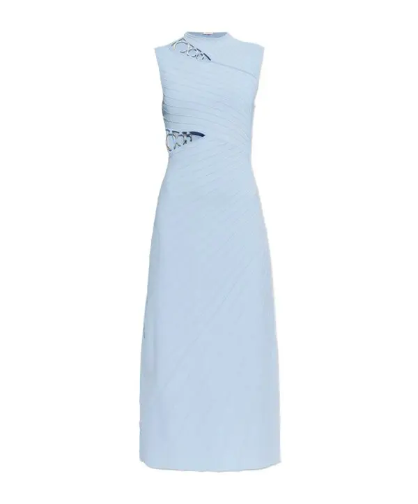 Cult Gaia Asymmetrical Cut-out Sleeveless Maxi Dress