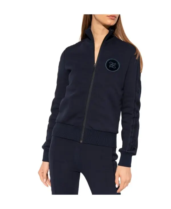 Fendi Logo Patch Track Jacket
