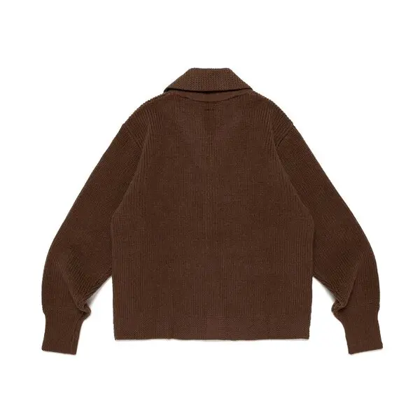 HUMAN MADE Heart Patch Wool Cardigan - Brown