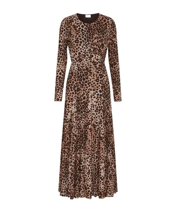 Marella Printed Tulle A-line Dress