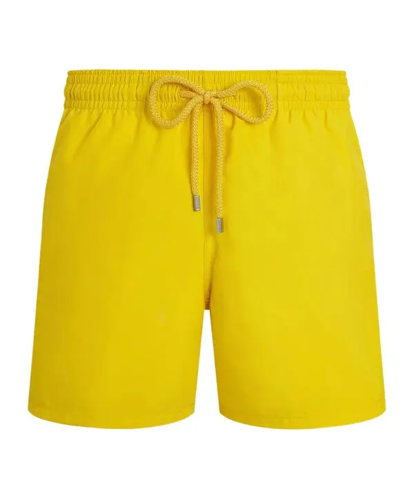 Vilebrequin Moorea Drawstring Swim Shorts - Yellow