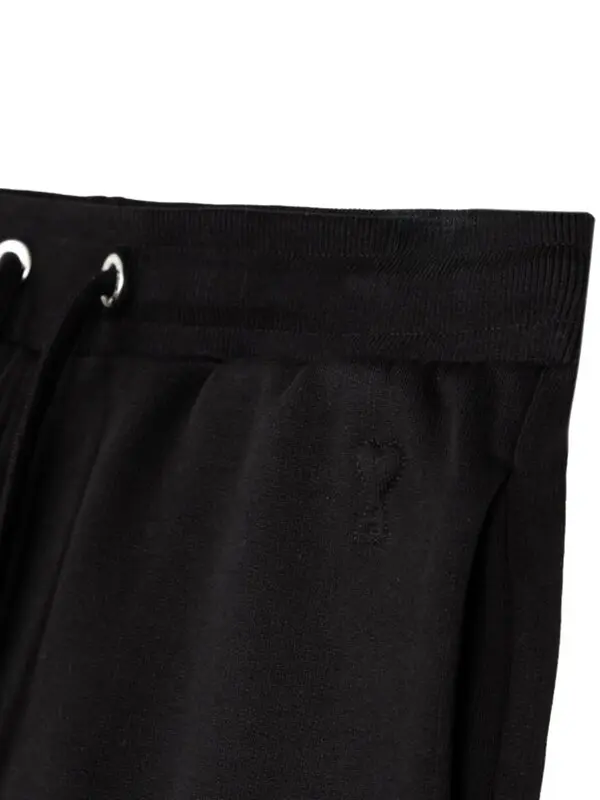 AMI Paris Drawstring Track Pants - Black