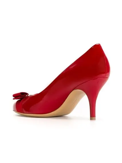 FERRAGAMO Carla High Heels With Bow Detailing
