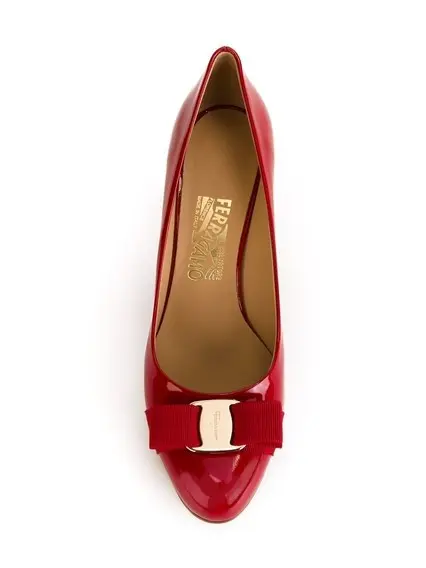 FERRAGAMO Carla High Heels With Bow Detailing