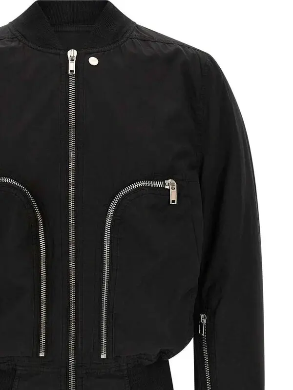 Rick Owens Bauhaus Bomber Jacket - Black