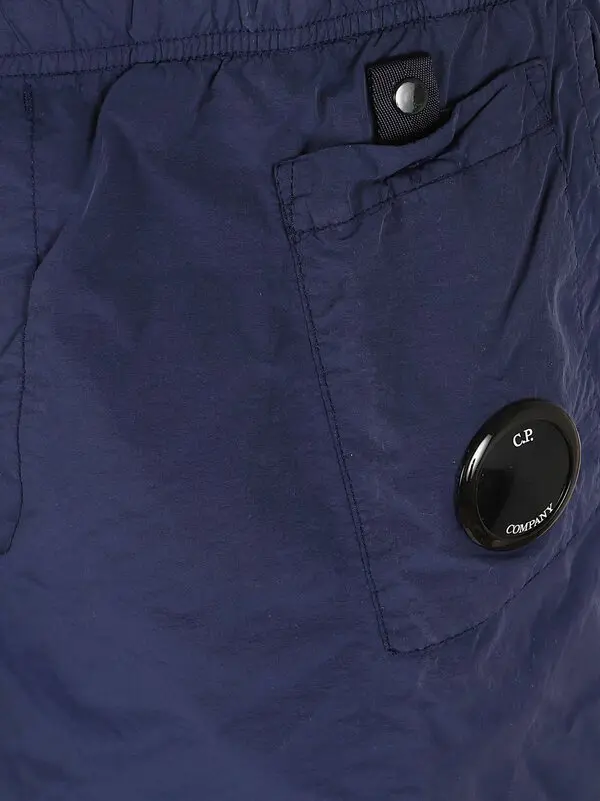 C.P. COMPANY Lens Detail Swim Shorts - Blue