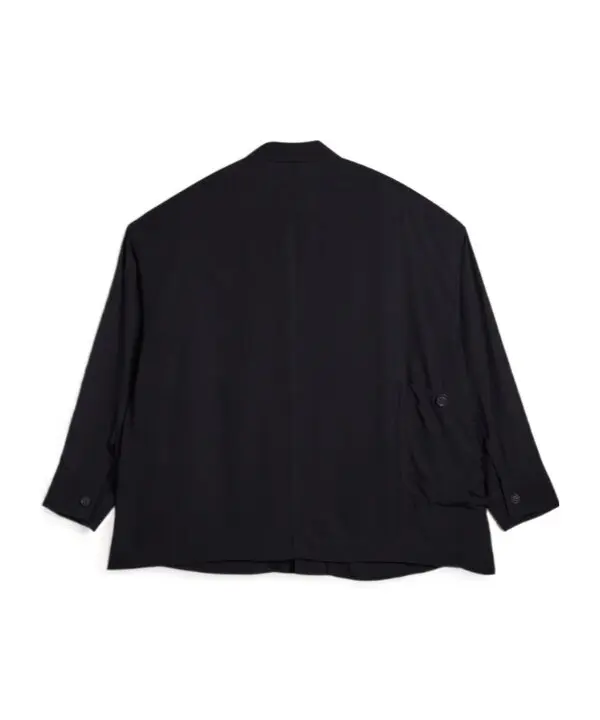 Y3 Long Sleeve Shirt With Button Closure And Pockets