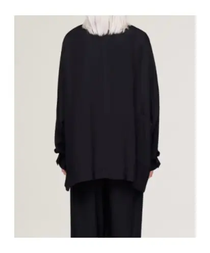 Y3 Long Sleeve Shirt With Button Closure And Pockets
