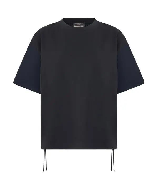 Herno Drawstring Hem T-shirt - Black