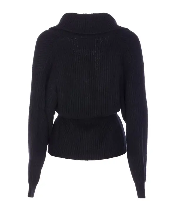 LISA YANG Alessandra Cardigan Jacket - Black