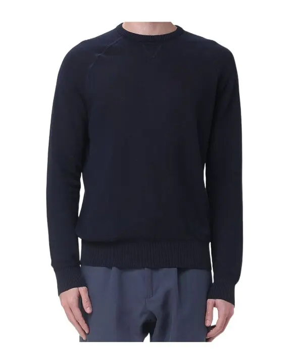 Eleventy Long Sleeve Pullover Sweater - Black