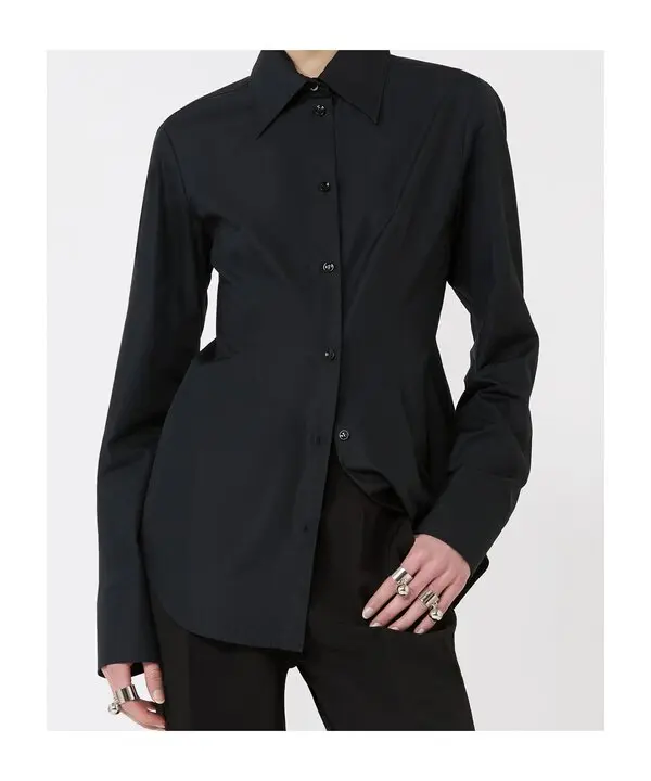 Sportmax Darted Long-sleeve Shirt