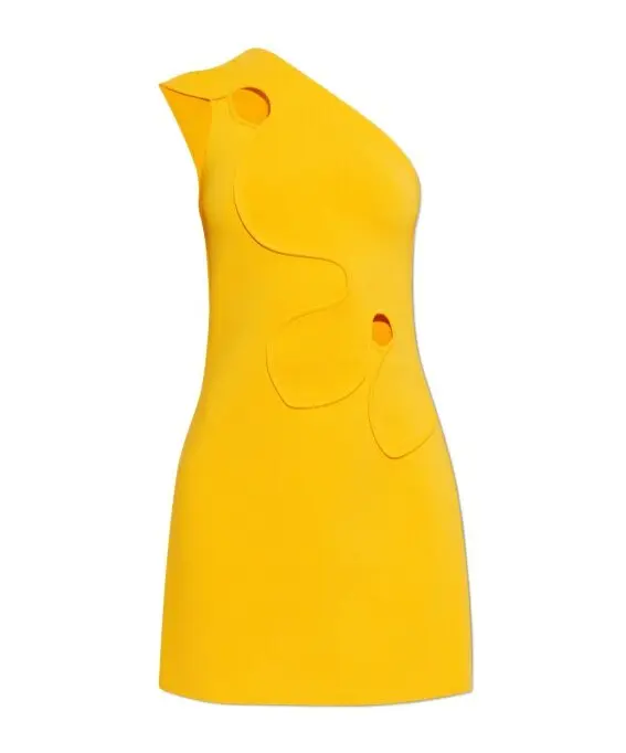 Cult Gaia Asymmetrical Dress - Orange