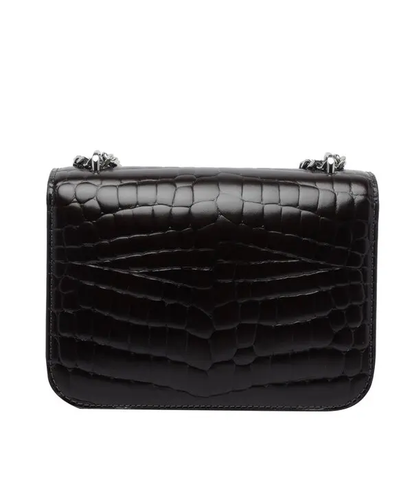 Tory Burch Eleanor Logo Shoulder Bag - Black