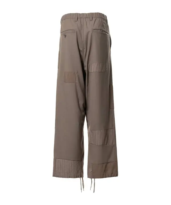 Mihara Yasuhiro Wool Repaired Patchwork Pants
