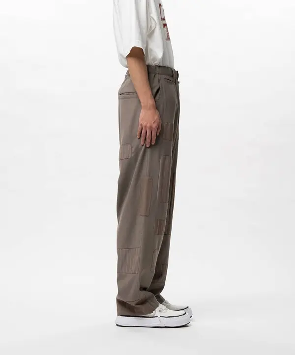 Mihara Yasuhiro Wool Repaired Patchwork Pants