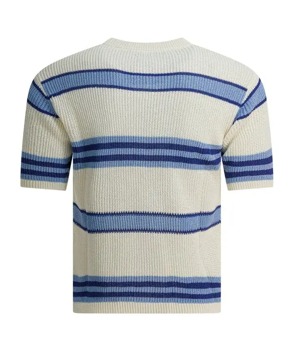 HUMAN MADE Striped Short-sleeve Knitwear